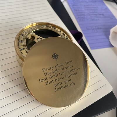 Personalized Engraved Compass, Monogram Compass, Groomsmen Gifts ...