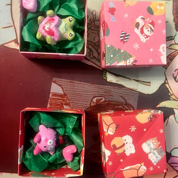 8 Pack Small Rectangle Origami Boxes W/ Lids | Gift Wrapping Ideas ...