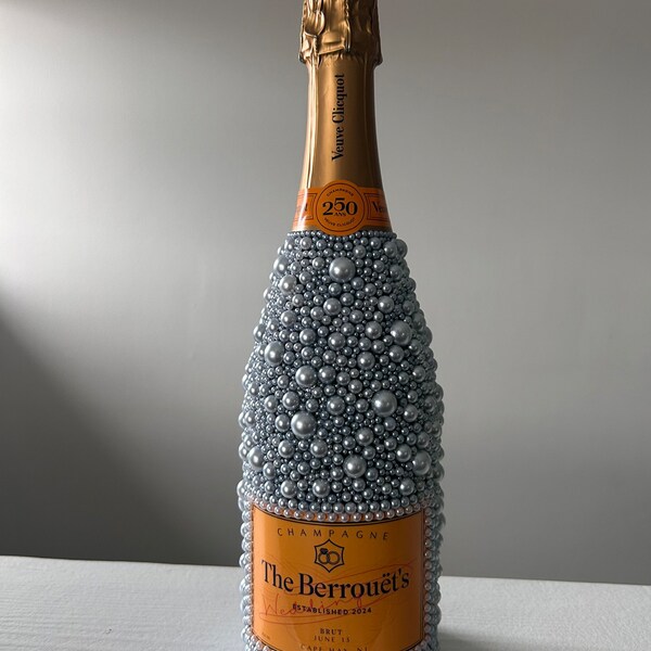 Custom Champagne Label Sticker / Printed Version Made-to-order / for ...