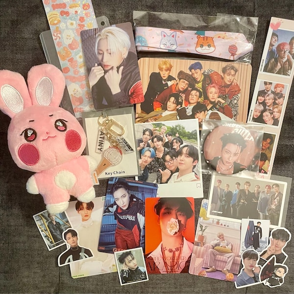 Aniteez Mini Coin Purse Ateez Kpop Wallet 4-6 Inches Jjoongrami ...