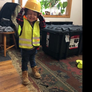 Orange or Yellow Vest Child Baby Reflective Hi Vis Safety - Etsy Canada