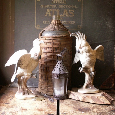 Vintage Porcelain Pocketbook Keepsake Box - Etsy