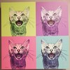 Andy Warhol Style Pet Portrait, Custom Dog Pop Art, Custom Pet Portrait ...