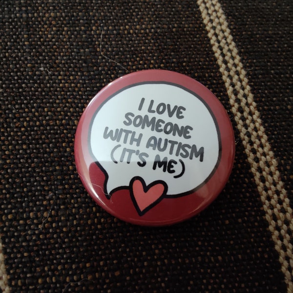 CUSTOM Speech Bubble Pinback Buttons || I Have / I Am Disability ...