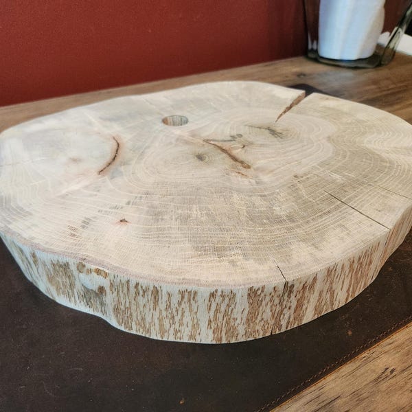 3" - 4" Red Oak Wood Stumps, Organic Rustic Log Stumps, Rustic Wedding ...