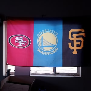 San Francisco Bay Area Sports Flag Banner - Etsy