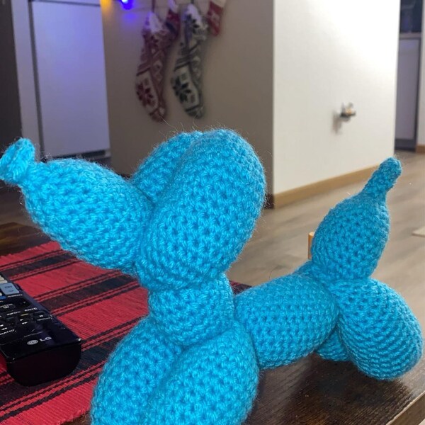 Balloon Animal Dog Crochet PATTERN ONLY Instant DOWNLOAD! Puppy ...