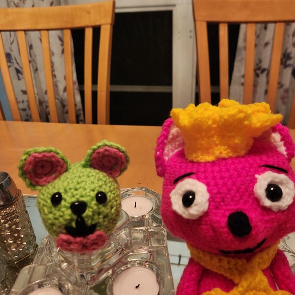 Super Kitty, Octopus Otto, Plush Toy - Etsy