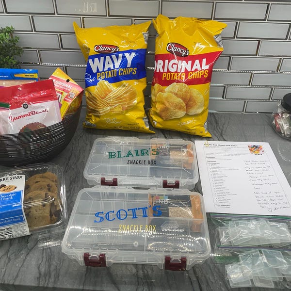 Customized Snack Box Ballet Personalized Snackle Box Custom Name Box - Etsy