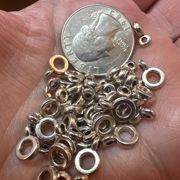 2-6-10 Rose Antique Silver Shank Buttons-flower Metal Fastener-rose in ...