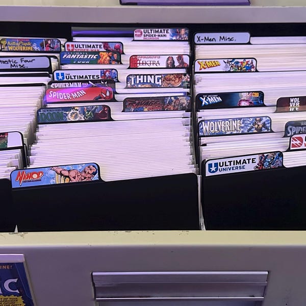 Custom Comic Books Divider Labels, Comic Labels, Comic Stickers ...