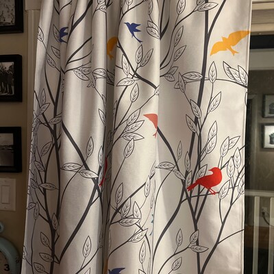 Afrocentric Living Room Drapes, African Ethnic Window Covering ...