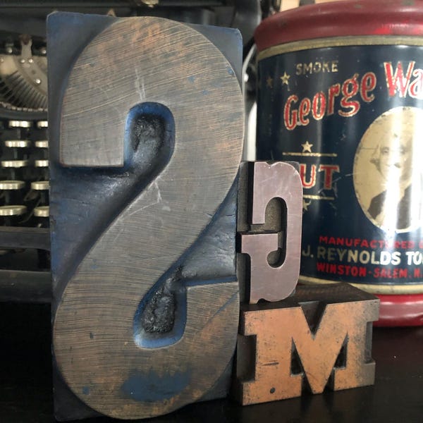 Mailbox Table Top Letter Box Antique Letterpress Printing Box - Etsy