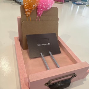 Watercolor Swatch Cards Color Mixes Art Supply Dex / Rolodex ...