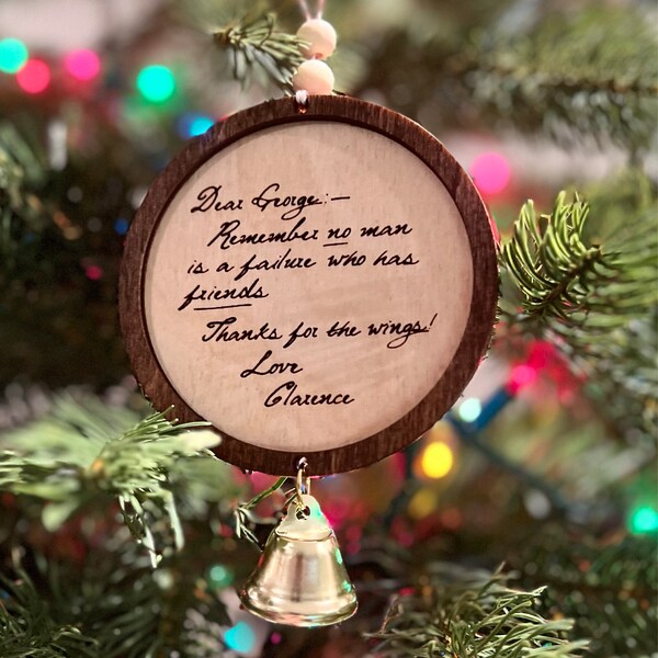 It's A Wonderful Life Ornament. It's A Wonderful Life Movie, Nostalgic ...