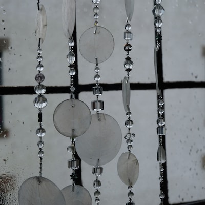 Natural Capiz Shells / 2 Holes /35mm or 50mm - Etsy