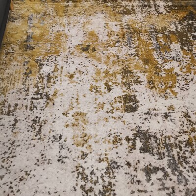 Thick Luxurious Teal Blue Silver Leaf Area Rugs Hand Carved High ...