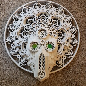 Deity Mask Festival Fashion Sacred Geometry God Headdress Goddess ...