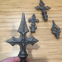 Cast Iron Decorative Gate Fence Arrowhead , Forged Cast Steel Arrowhead ...