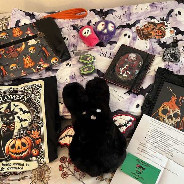 Morbid Gift Bundle, Handmade Spooky Decor & Gifts, Gothic, Horror ...