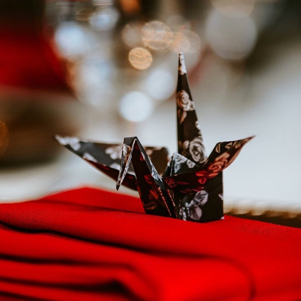 100 Small Origami Cranes Origami Paper Cranes - Made of 7.5cm 3 Inches ...