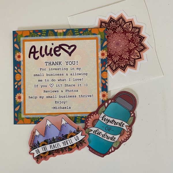 Hydrate or Diedrate Sticker | Stickers for Hydroflask | Laptop Stickers ...