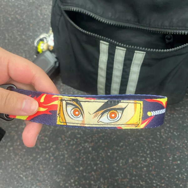 Anime Embroidered Keychain Jet Tag for Otaku Fans, Kawaii Gift, Bag ...