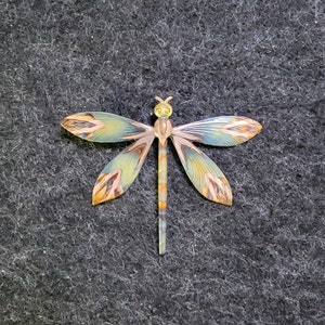 Dragonfly Pin Copper Dragonfly Pin Dragon Fly Jewelry Copper ...