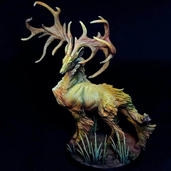 Woodland Stag Deer 3D Resin Printed 28mm Miniature Dungeons and Dragons ...