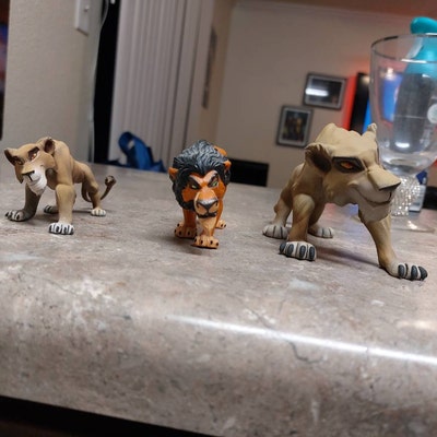 Zira Adult Lion King Furry Kiara Animal Art Figure Miniature Disney ...