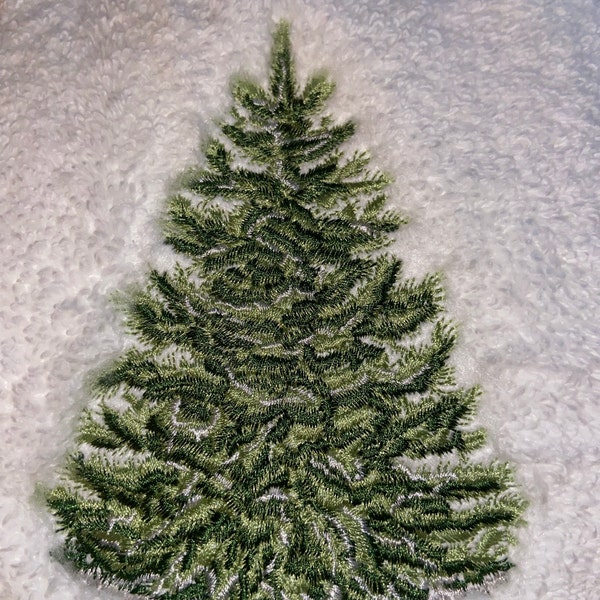 Small Winter Tree Machine Embroidery Design - 5 Sizes - Etsy