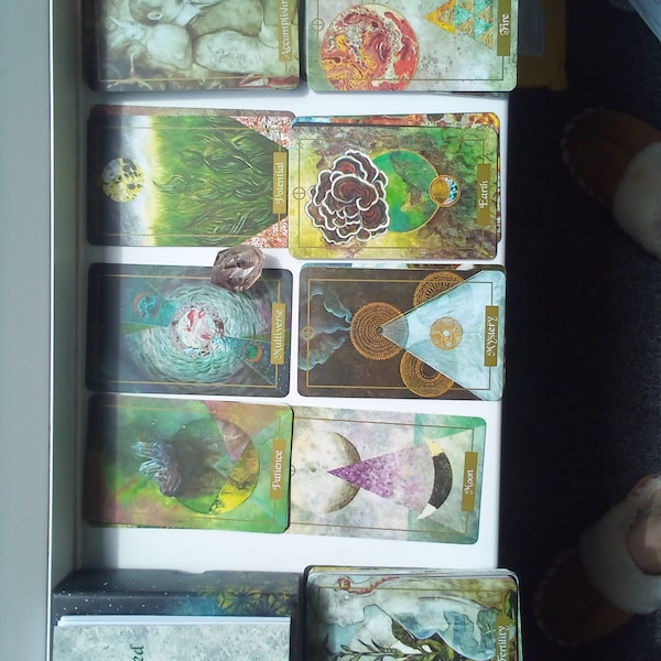 Illuminated Earth Oracle Card Deck, Oracle Deck, Oracle Cards, Tarot ...
