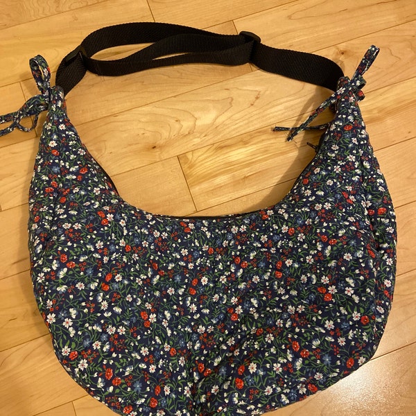 Crescent Bag Sewing Pattern, Oversized Hobo Bag, Crossbody Bag ...