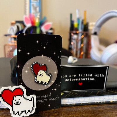 Annoying Dog Undertale Enamel Pin - Etsy