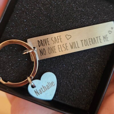 Personalized QR Code Keychain, Custom Code Keychain, Engraved Music ...