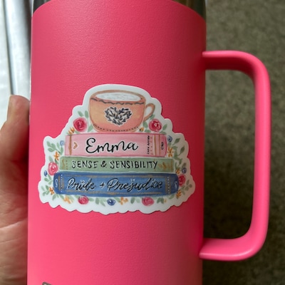 Jane Austens Books Stickers/emma, Sense and Sensibility, and Pride and ...