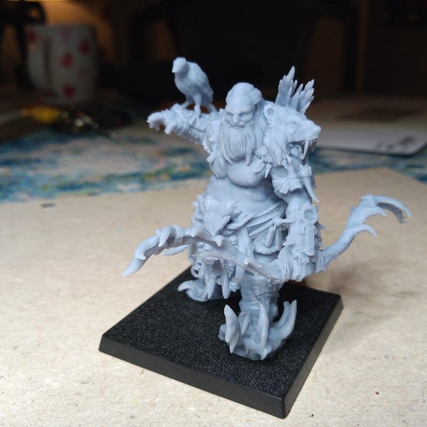 Bonemancer | Necromancer | 28mm and 32mm Scale | Premium 3D Printed ...