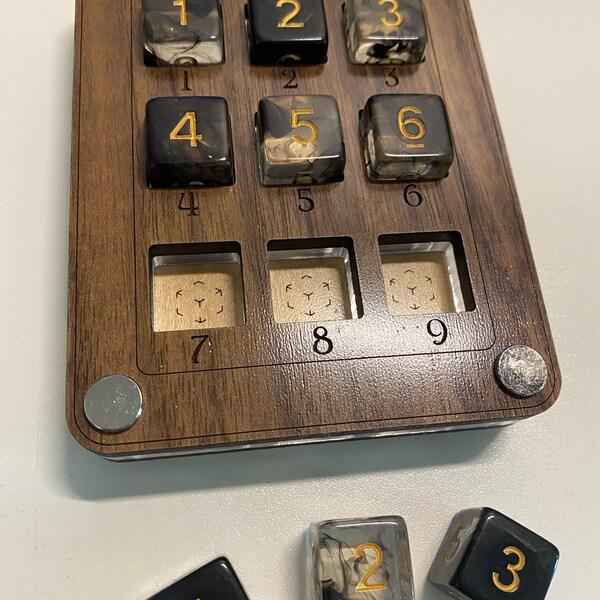 D&D Spell Slot Tracker Dungeons and Dragons Spell Counter Spell Slot ...