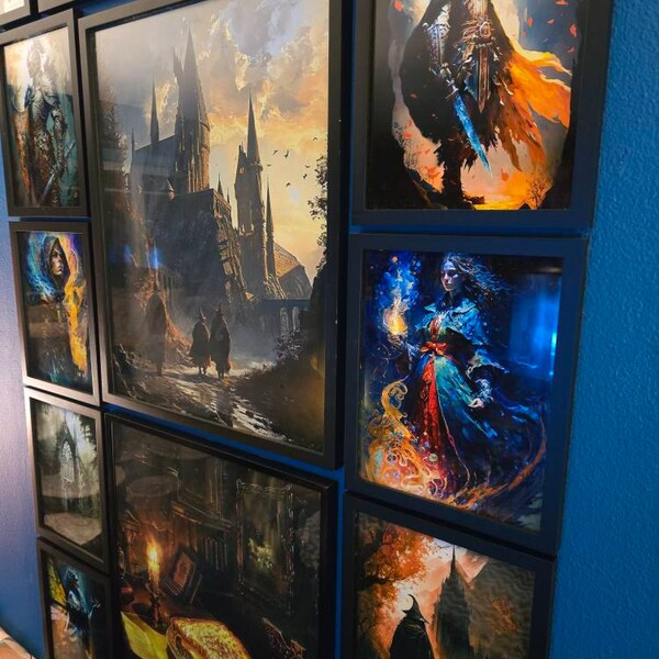 Magical Journey Sticker Bundle Set of 5 Outdoor Fantasy Adventure ...