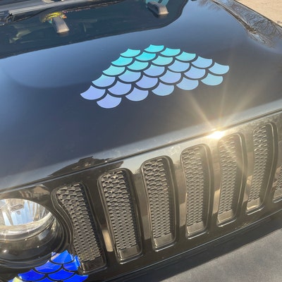 Holographic Vinyl Mermaid Scales, Decals - Etsy