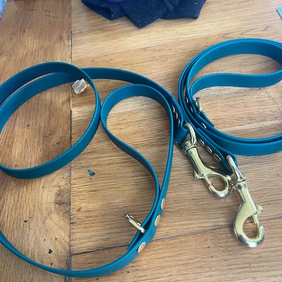 Navy Blue Biothane Dog Lead - Etsy UK
