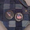 Custom Personalized Election Vote Pin Button, USA Vote Pin Buttons ...