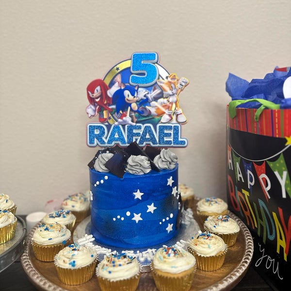 Bebefinn Cake Topper, Party Baby Shark, Custom Design Bebefinn Party ...