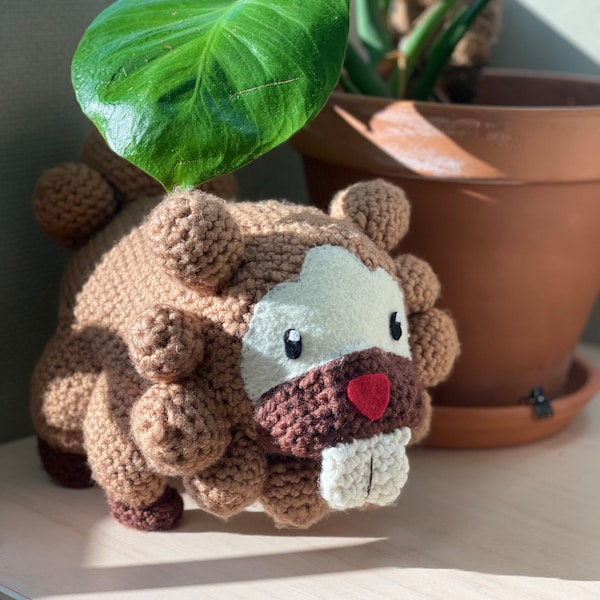 Bidoof Crochet Pattern ~ Amigurumi PDF Patterns ~ ENGLISH Instructions ...