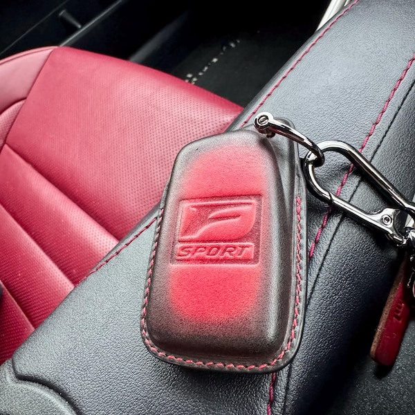 All Type for Ux Nx Gx Ls Lc Ux Es Lx Rx 500 600 200 350 F Sport 570 Ls600 Leather Key Fob Cover ...