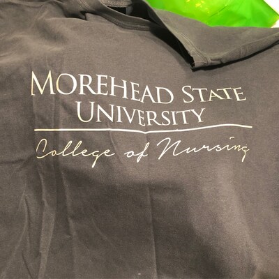 College Shirts Customized School Group Serif & Script Comfort Colors T ...