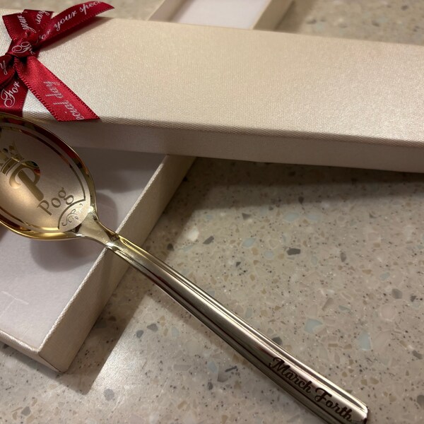 First Baby Spoon First Birthday Gift Cutlery Baby Shower Gift With Name ...