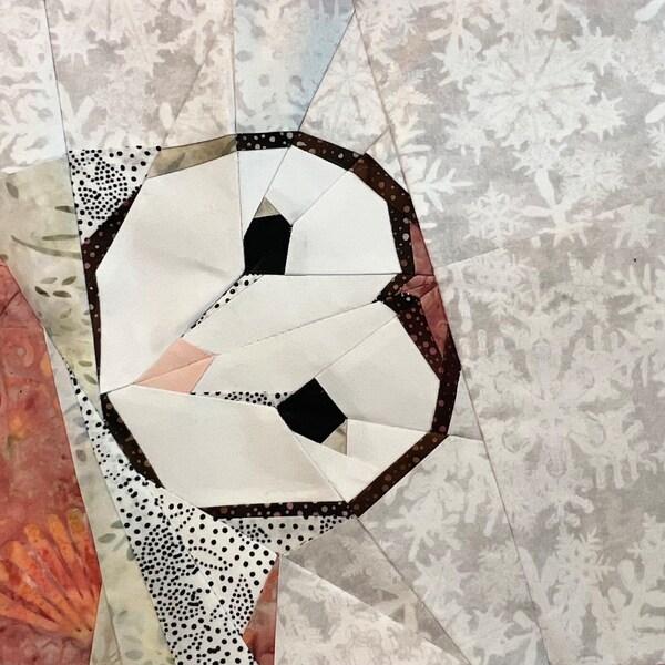 The Curious Owl Foundation Paper Piecing Pattern, Barn Owl, FPP Quilt ...