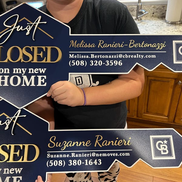 Just Sold House Shaped Sign, House Sign With LOGO, Sold Sign for ...