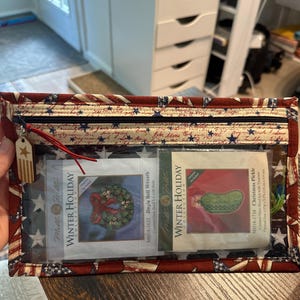 Cross Stitch Folder-needlework Storage Bag-cross Stitch Travelers Case ...